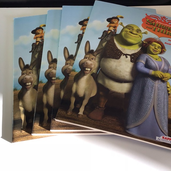 Kappa/ Dreamworks/ Shrek | Office | Dreamworks Shrek Coloring Activity ...